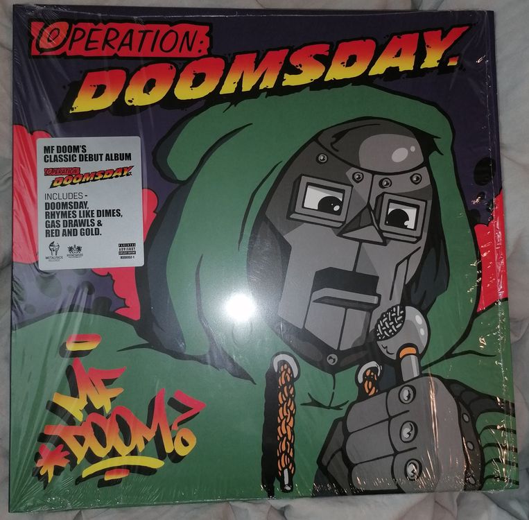 MF DOOM OPERATION DOOMSDAY 2LP Vinyl Album 2023 Reissue NM (Gebraucht ...