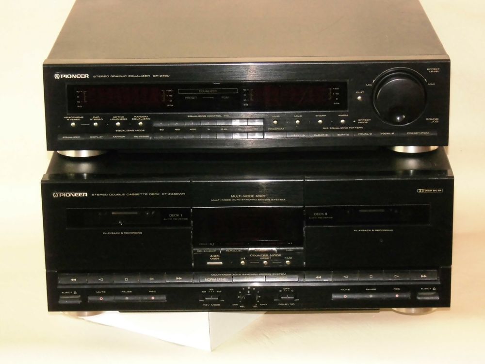 PIONEER DOPPEL TAPE DECK + EQUALIZER | Acheter sur Ricardo