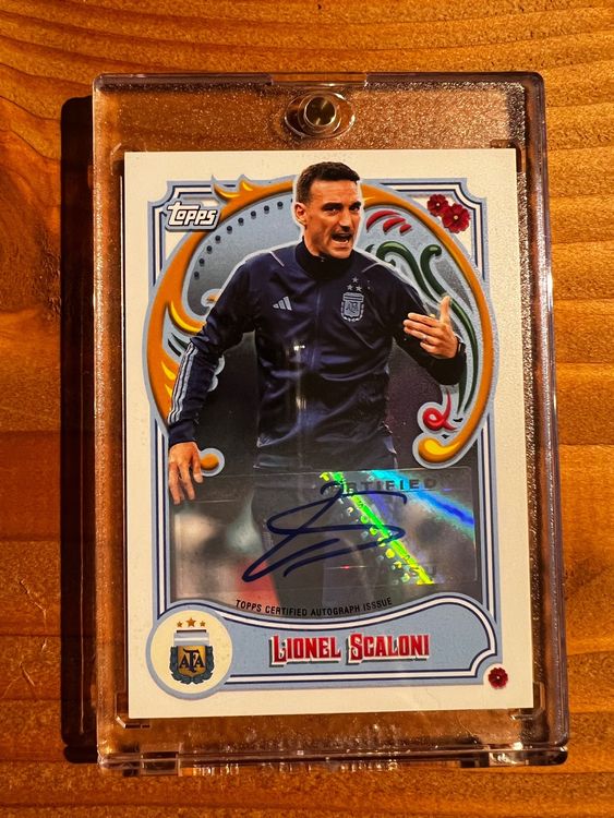 Topps Lionel Scaloni Autograph (Gebraucht) in Fällanden für CHF 20 ...