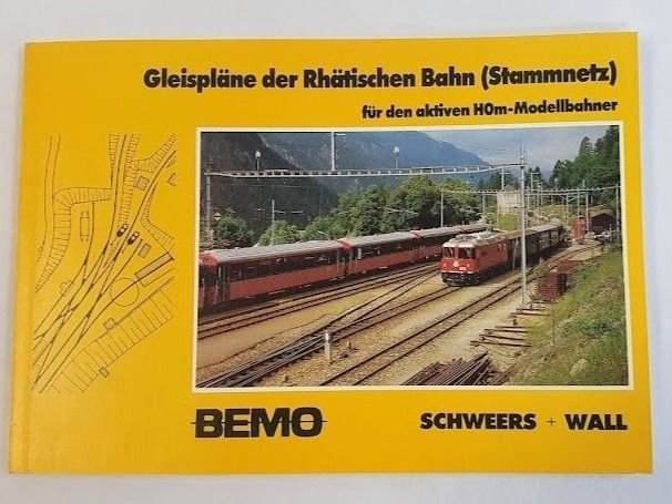 Bemo Gleispläne der RhB (Stammnetz) (Gebraucht) in für CHF 47 – mit ...