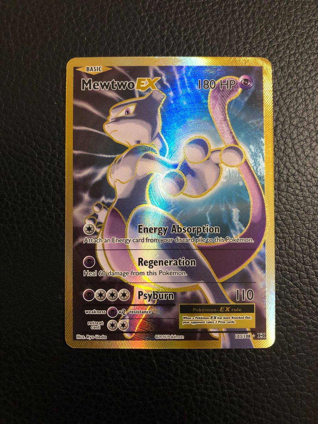 XY Evolutions Mewtwo EX Full Art 103/108 Ab 1 (Gebraucht) in Paradiso ...