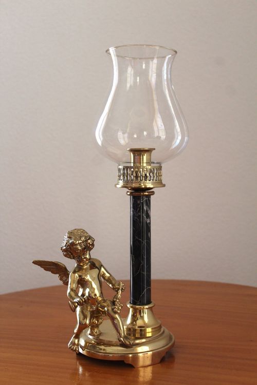 Massiver Messing -Marmor Kerzenhalter (Gebraucht) in La Chaux-de-Fonds für CHF 35 – mit ...