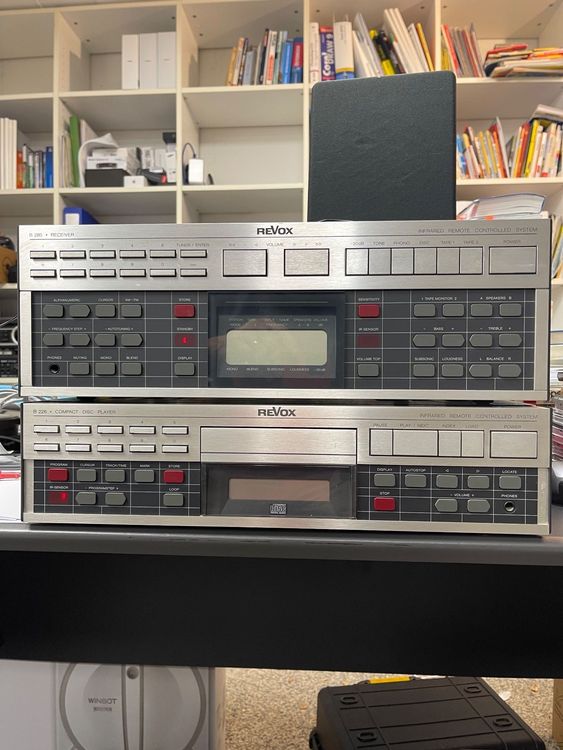 REVOX Receiver B285 / Disc Player B226 / Remote Control (Gebraucht) in ...