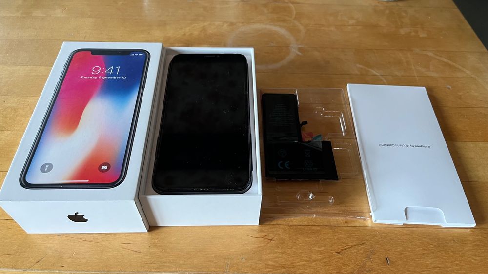 iPhone X 256GB défectueux dégât d’eau avec batterie neuve | Kaufen auf Ricardo