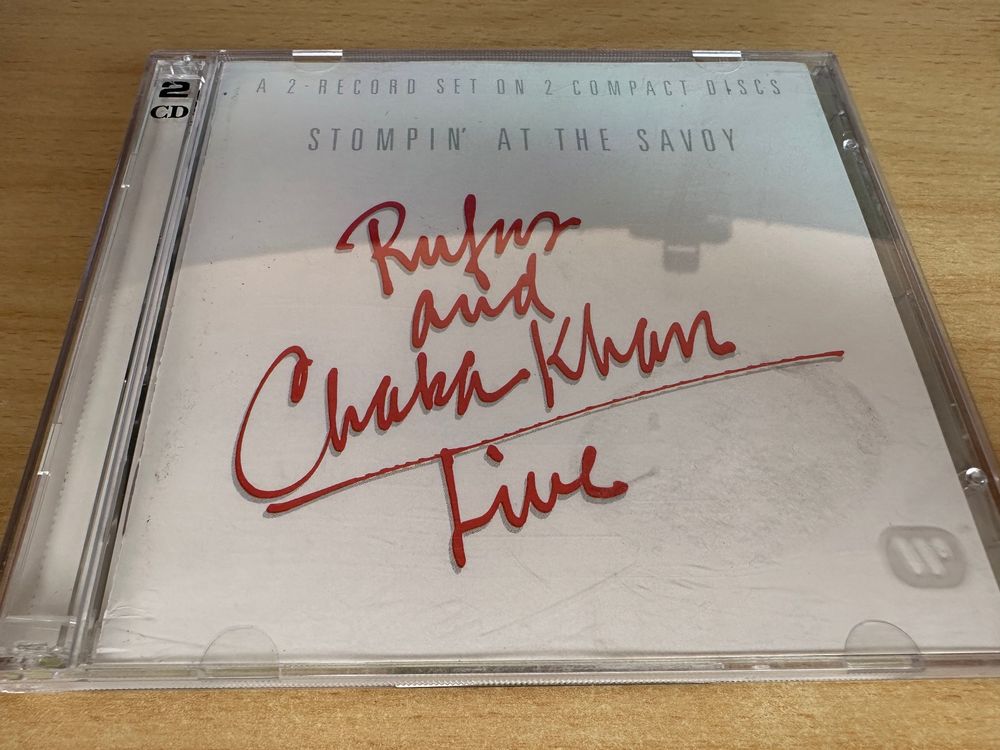 Rufus And Chaka Khan – Live - Stompin' At The Savoy - 2 CD (Gebraucht) in Rikon im Tösstal für ...