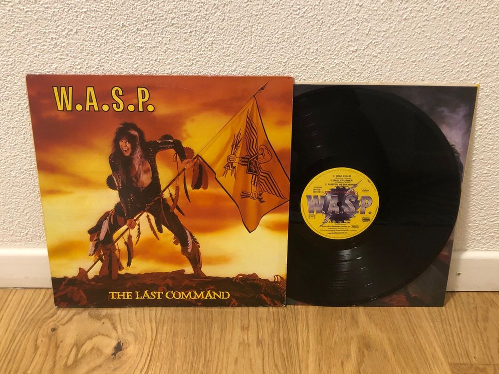 W.A.S.P. - THE LAST COMMAND LP ORIG 1985 CAPITOL HEAVY METAL (Gebraucht ...