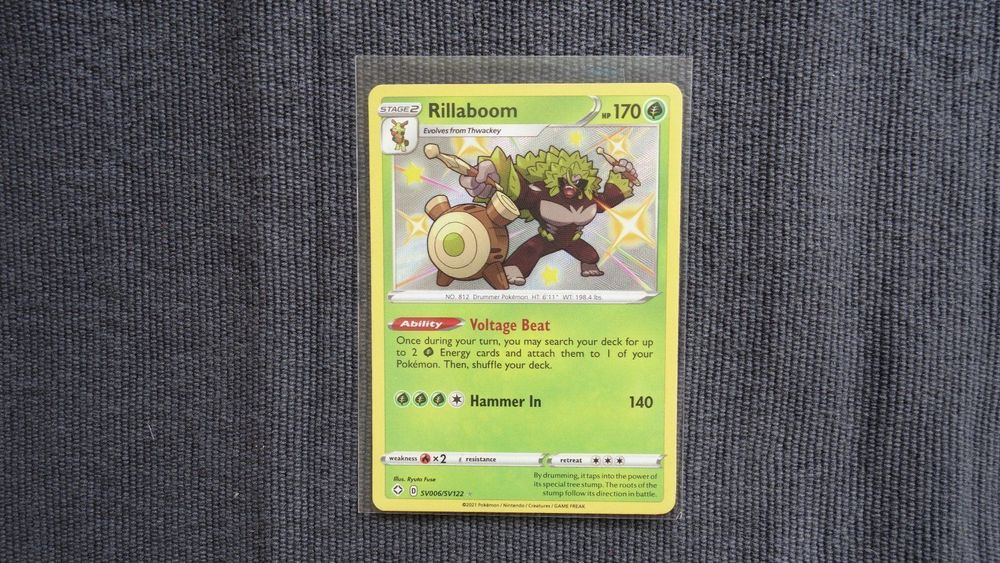 Rillaboom Shiny Shining Fates (EN) | Acheter sur Ricardo