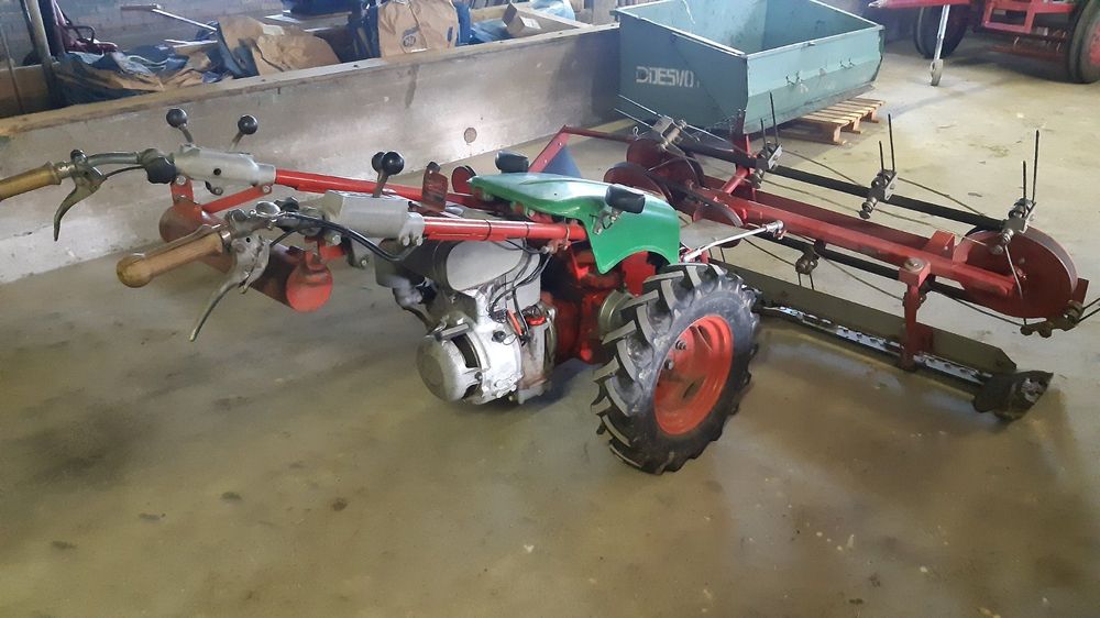 Motormäher Rapid 505 mit Bandeingraser (Gebraucht) in Hinterforst für CHF 1850 – nur Abholung ...