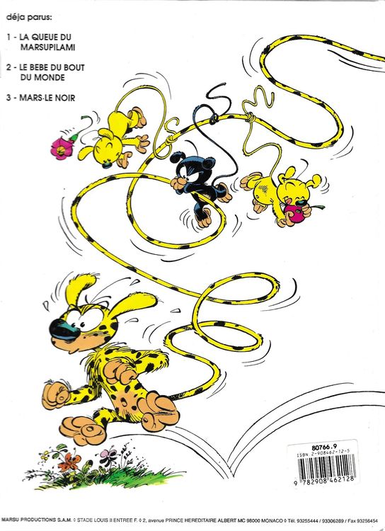 Marsupilami - Le pollen du Monte Urticando - E.O. 1989 TBE (Gebraucht ...