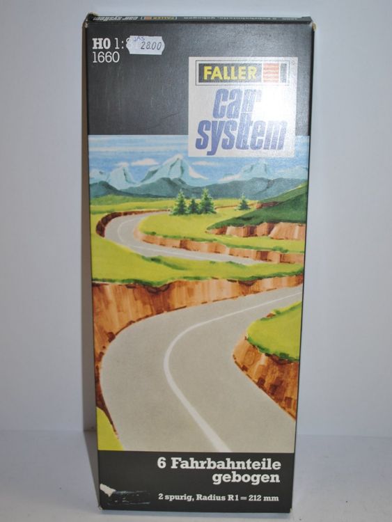 Faller CarSystem Fahrbahnteile gebogen 1660 (JAS243) (Gebraucht) in ...