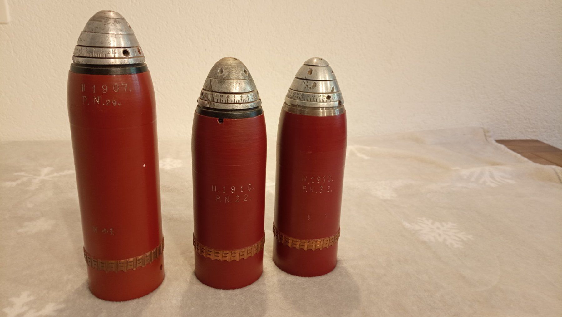 INERT DEKO Geschosse Schweizerarmee 3stk. (Gebraucht) in Bretzwil für ...