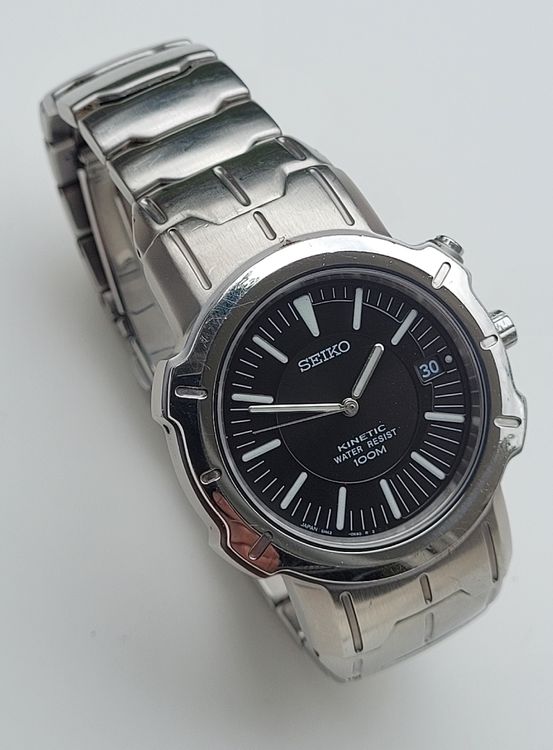 Seiko Kinetic 5M42-0G60 Vintage | Kaufen auf Ricardo