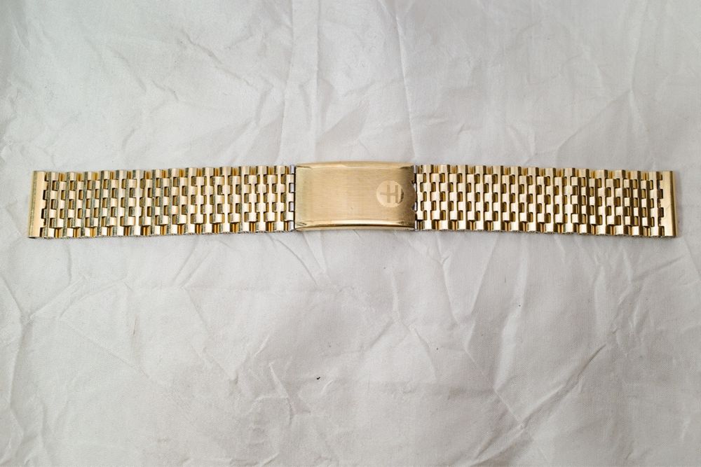 FELCA NSA swiss made Stahl Gold Uhrband 18mm Armbanduhr (Gebraucht) in ...