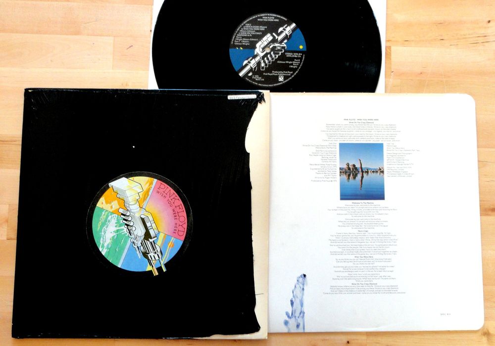 LP PINK FLOYD wish you were here 1975 SHVL814 mit Plasticbag (Gebraucht) in Kesswil für CHF 36 ...