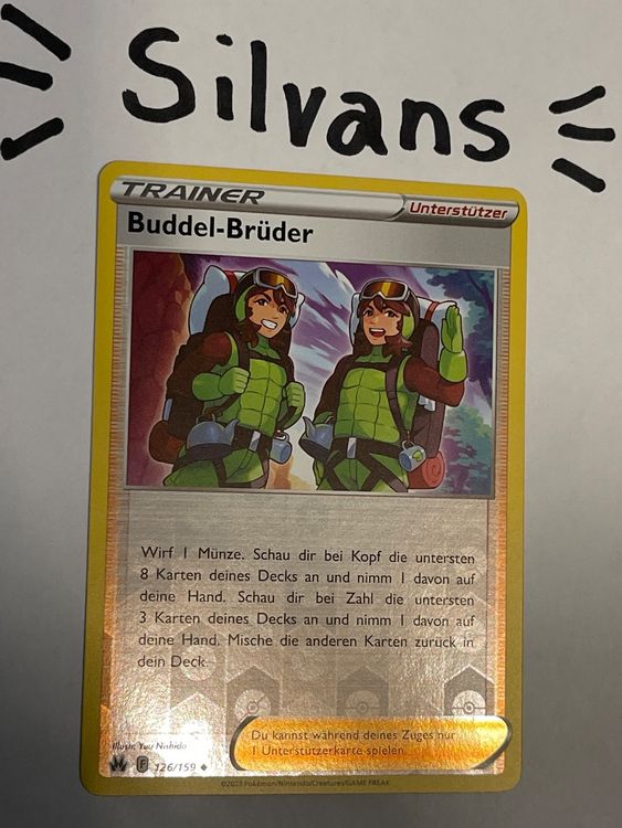 Buddel-Brüder Reverse Holo 126/159 Zenit der Könige Deutsch (Neu ...