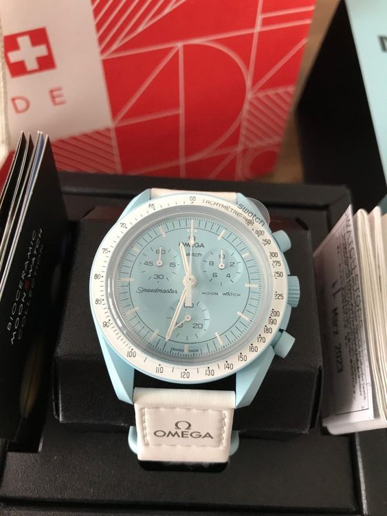 Omega X Swatch ★ MISSION TO Uranus MoonSwatch ★ NEU (Neu und ...