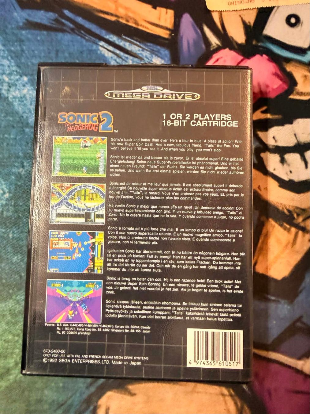 Sonic the Hedgehog 2 Sega Mega Drive (Gebraucht) in Giubiasco für CHF ...