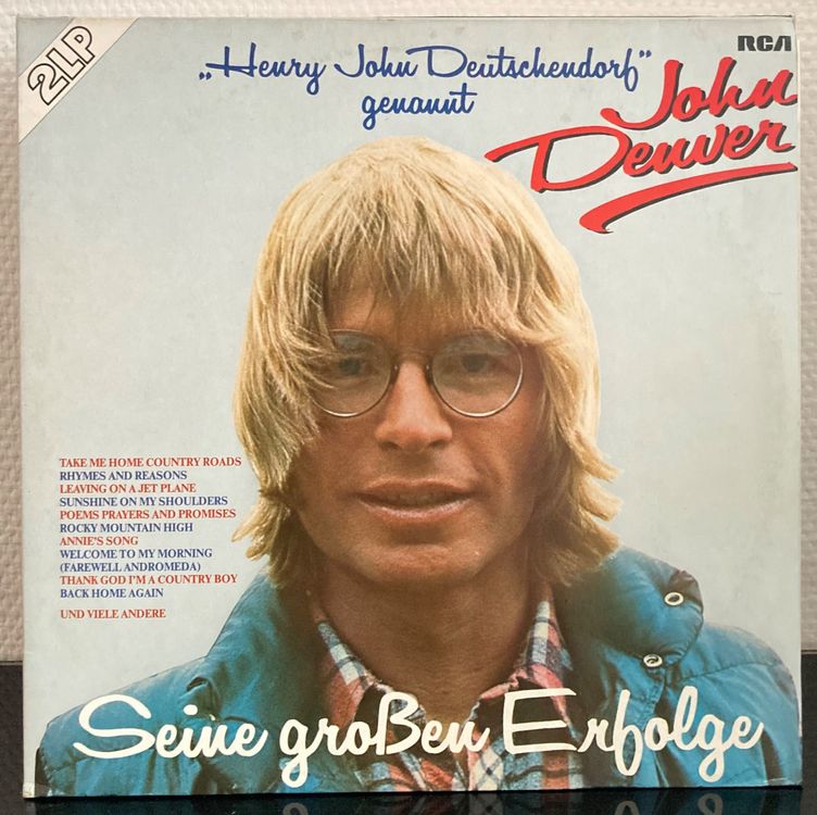 John Denver - Seine großen Erfolge 2er-LP *1978 *MINT-Vinyl* | Kaufen ...