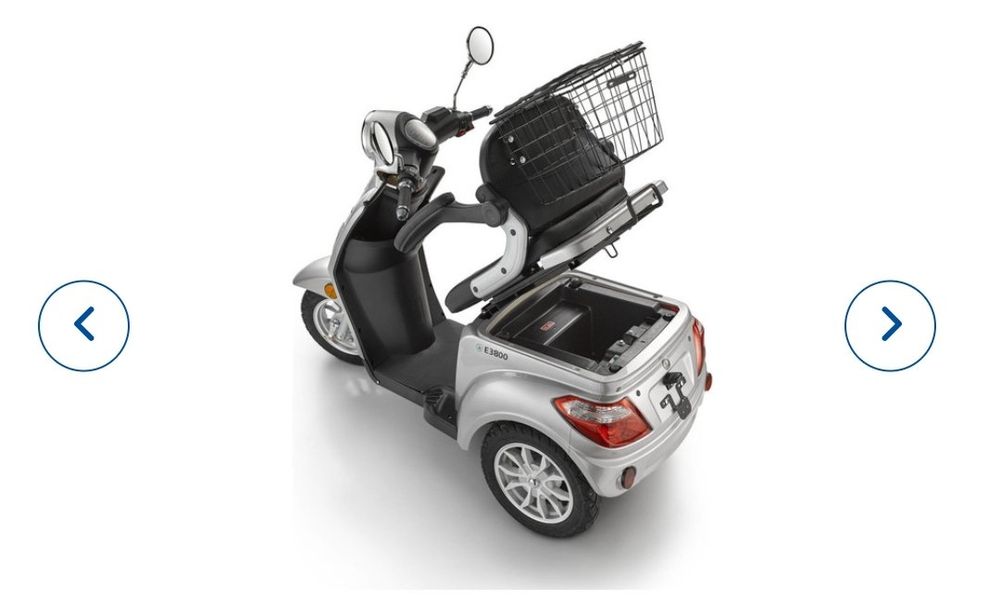 Elektro Scooter E-Seniorenfahrzeug/-mobil SPC E3800 Luxxon (Neu (gemäss ...