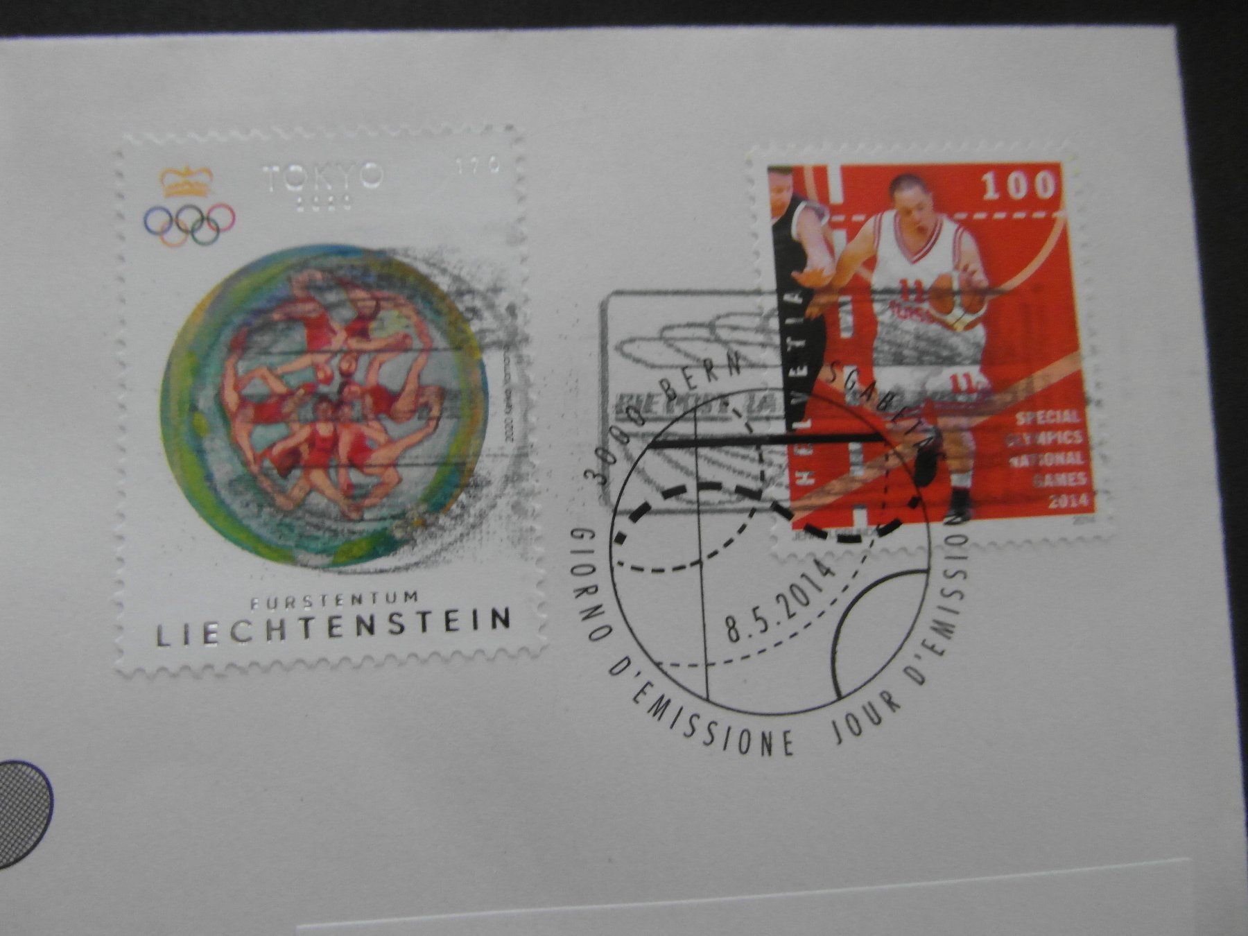 CH - Special Olympics 2014 FL + MONACO Olympia Tokyo UNIKAT (Gebraucht ...