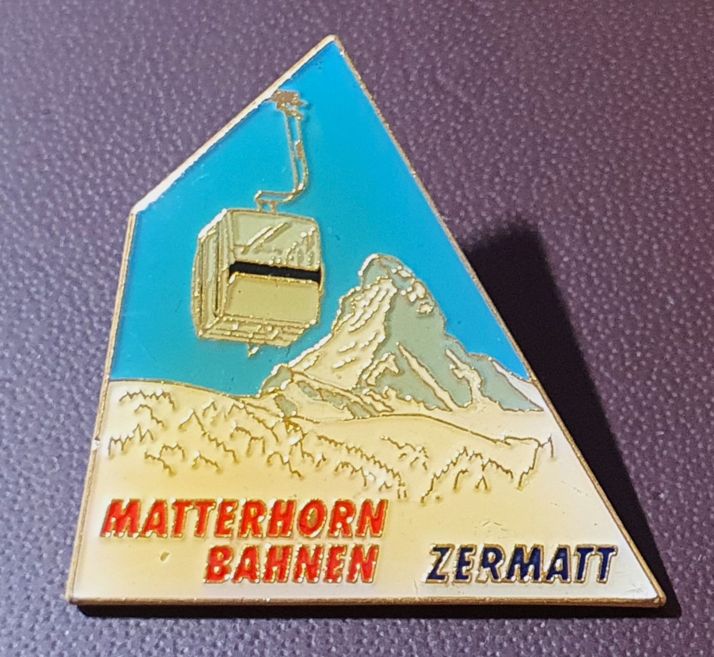S359 - Pin Matterhorn Bahnen Gondel Zermatt Wallis Valais (Gebraucht ...