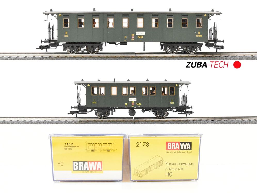 Brawa 2x Plattformwagen der SBB H0 GS mit OVP | Kaufen auf Ricardo