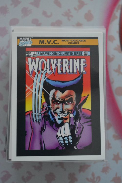 Marvel Universe 1990 Trading Cards - Wolverine (Gebraucht) in ...