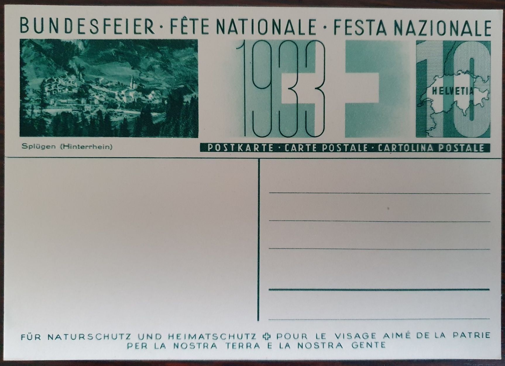 BFK Nr. 58o Steinbock (Splügen) ungebraucht, top, Kat. 125.- (Gebraucht ...