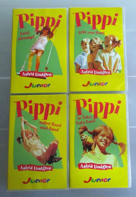 PIPPI LANGSTRUMPF - Taka-Tuka-Land + 3 VHS | Comprare su Ricardo