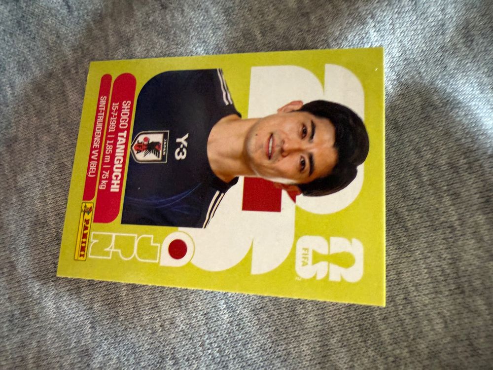 Carte Panini FIFA World Cup 2026 JPN 6 Shogo Taniguchi (Neuf avec ...