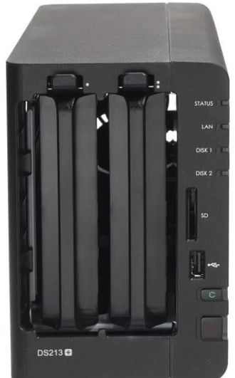 Synology DS213+ NAS Server - Ideal für dein Home Office (Gebraucht) in ...
