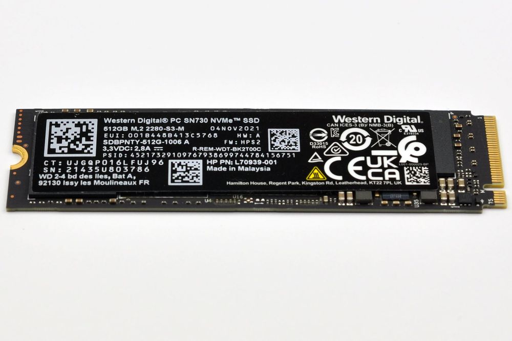 Western Digital PC SN730 NVMe SSD 512GB | Kaufen auf Ricardo