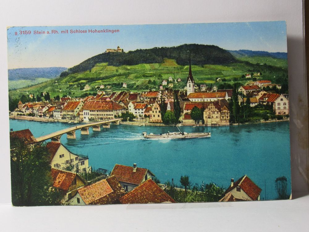 AK Stein am Rhein & Schloss Hohenklingen 1938 (Gebraucht) in Grenchen für CHF 0.35 – mit ...