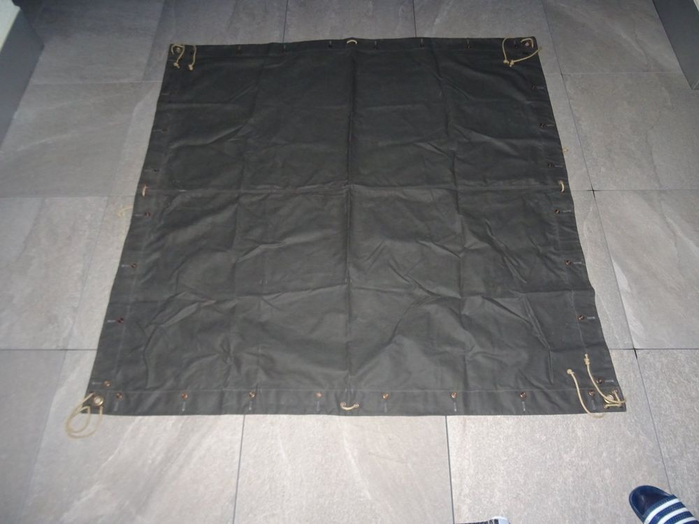 Robuste Blache / Abdeckplane mit Ösen & Seil, Armeequalität (Neu ...