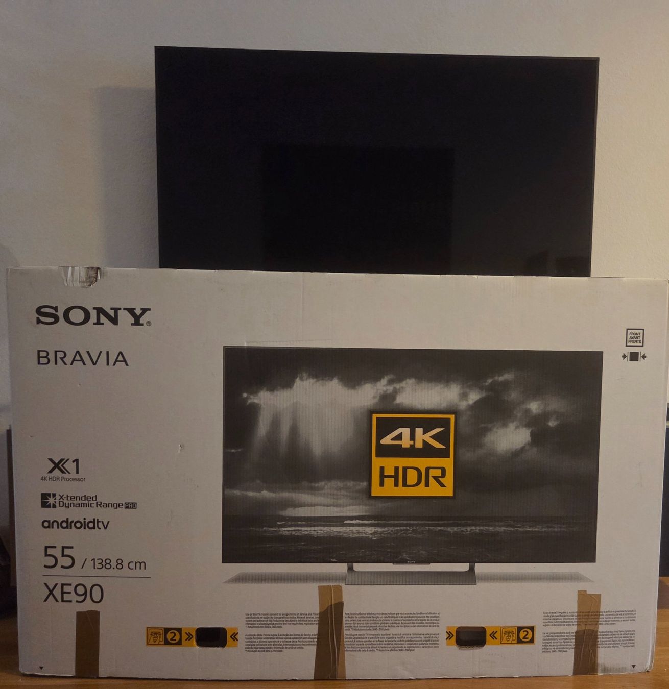55" Sony Bravia XE90 - 4K Ultra HD, LED (Gebraucht) in Volketswil für ...
