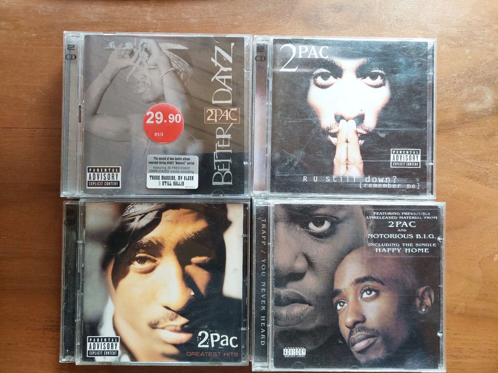 Tupac 2Pac CD Paket | Kaufen auf Ricardo
