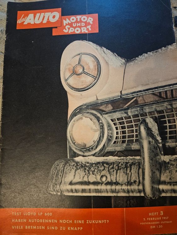 AMS 3/57 Lloyd LP 600 DKW Universal Autozubehör xx (Gebraucht) in ...