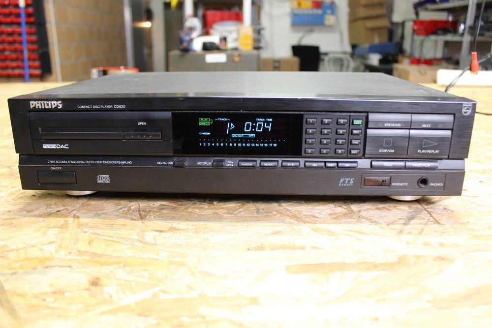 Vintage CD - Player Philips CD820 | Kaufen auf Ricardo
