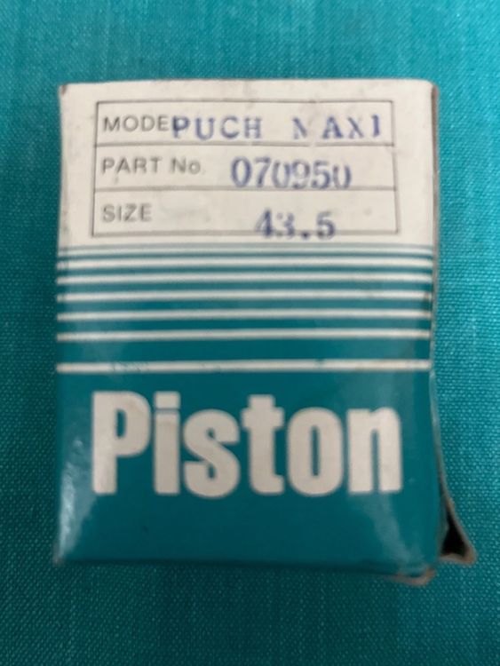 Kolben Piston Puch Maxi S & N Engie Parts 43.5 Bolzen 12mm (Neu (gemäss ...