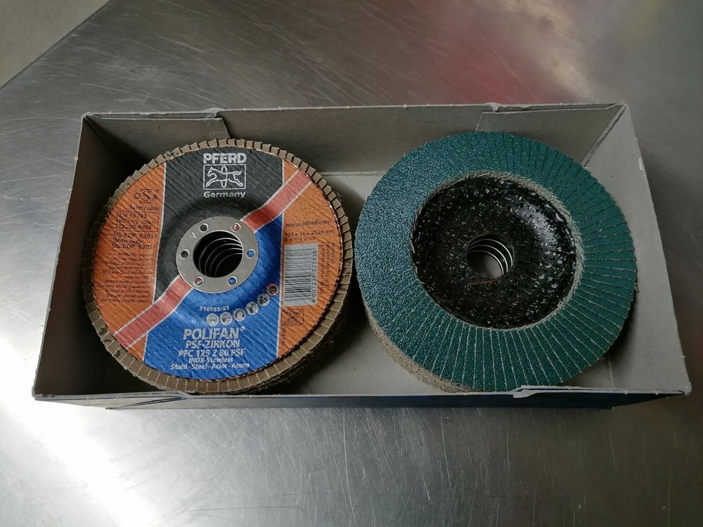 Fächerschleifscheibe, Fächerscheibe k80, Polifan | Kaufen auf Ricardo