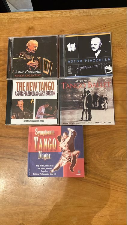 5 CD - Tango Argentino Klassiker (Gebraucht) in Bichwil für CHF 6 – mit ...