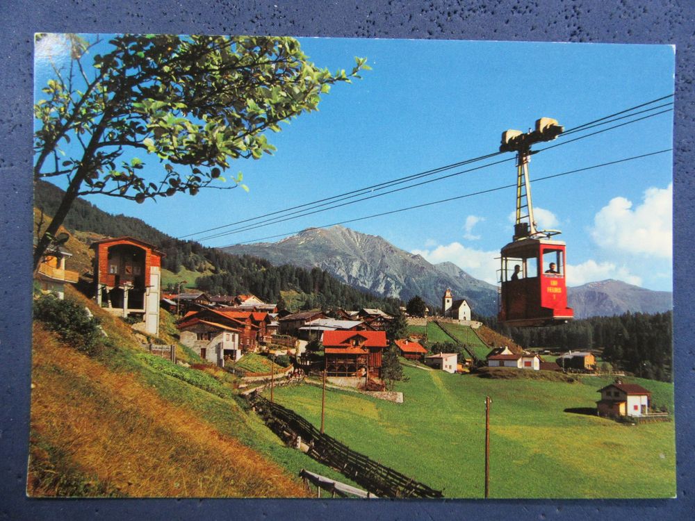 AK FELDIS/VEULDEN 1500müM LUFTSEILBAHN DOMLESCHG | Kaufen auf Ricardo