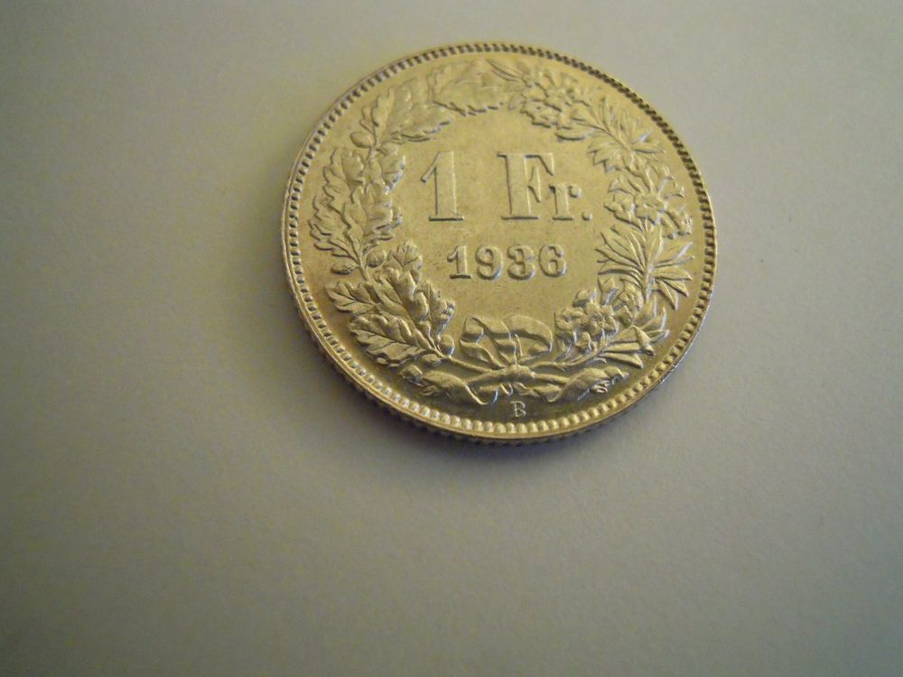 1 Fr. 1936 unz/stgl Top (Neu (gemäss Beschreibung)) in Kriegstetten für CHF 66 – mit Lieferung ...