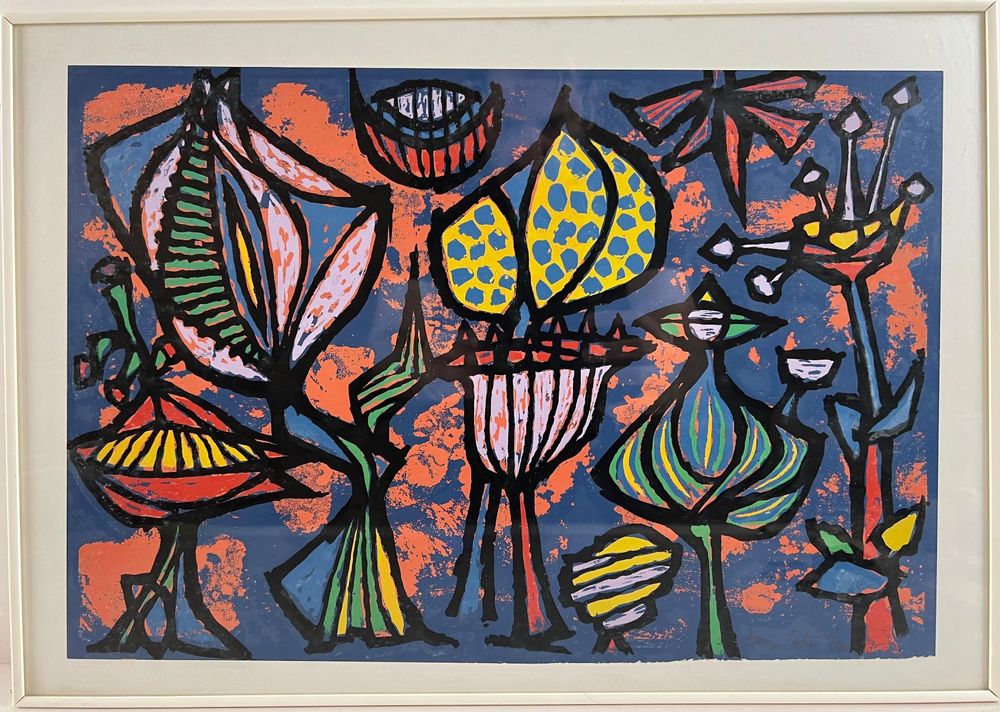 Juan Hans Aebi (1923-1985) Lithographie Handsigniert (Gebraucht) in ...