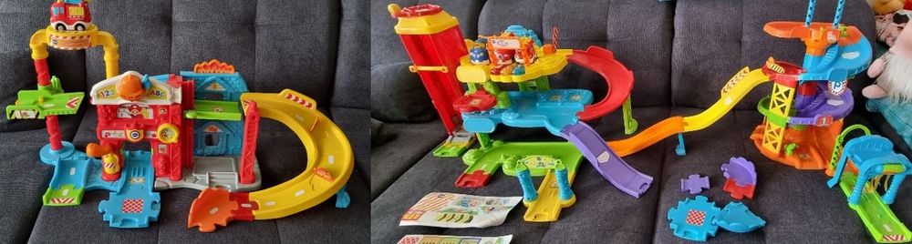 3 verschiedene Vtech Stationen inkl. 4 Autos | Kaufen auf Ricardo