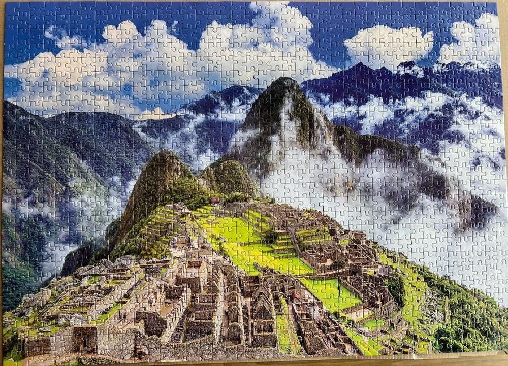Puzzles 7 Wonders of the World (7 x 1000 Teile) (Gebraucht) in Geuensee ...