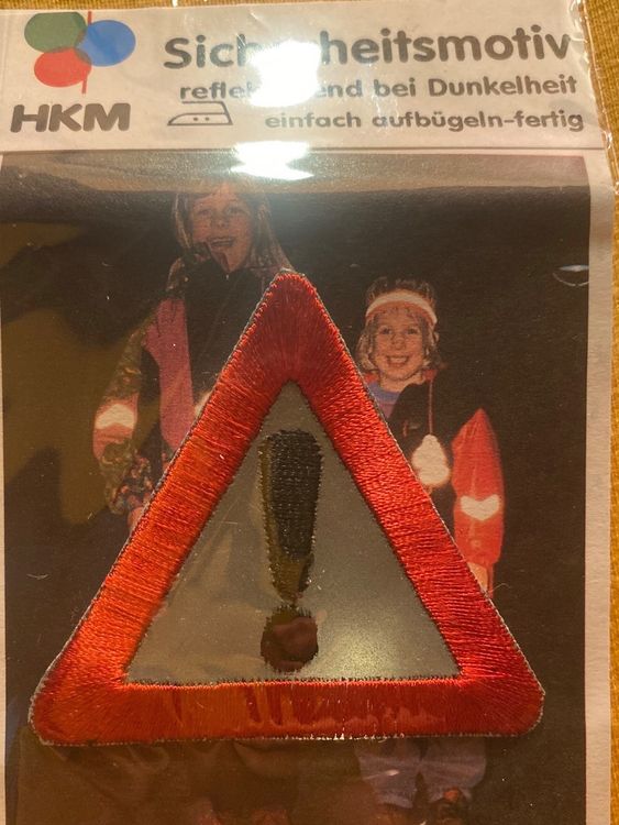 AUFNÄHER/PATCH Reflektierend ‼️ Sichtbarkeit Sicherheit NEU (Neu und originalverpackt) in ...