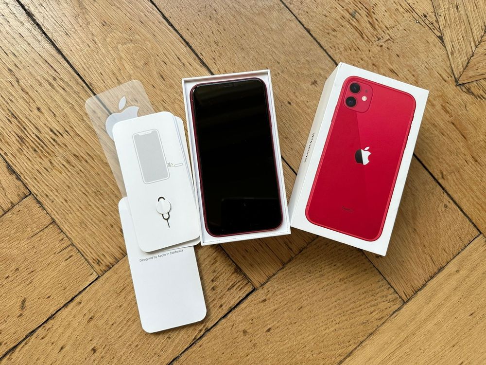 Apple Iphone 11 - rot - 128 GB (Gebraucht) in Zuerich für CHF 230 – mit ...
