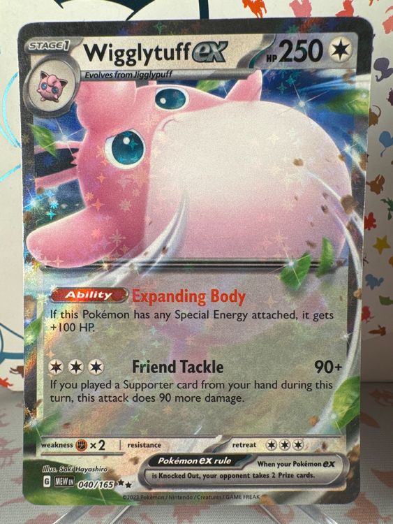 Pokemon 151 Wigglytuff ex (Neu (gemäss Beschreibung)) in Thun für CHF 5 ...