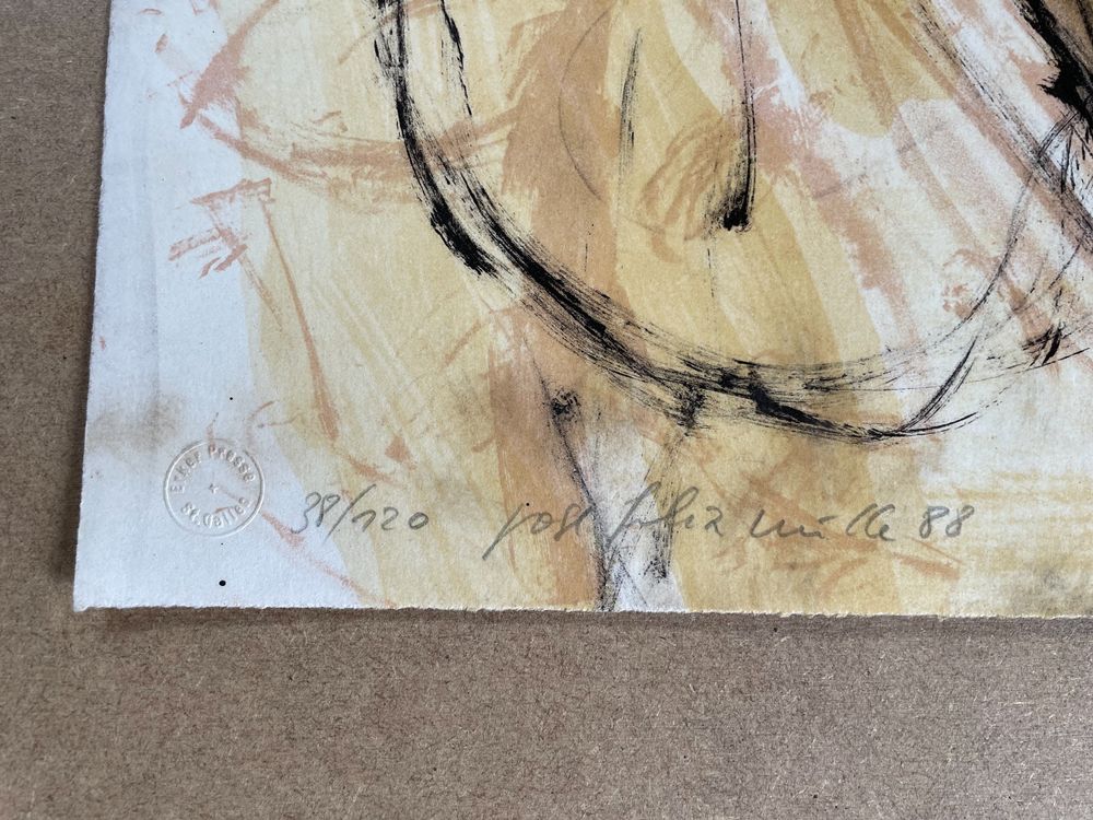 Josef Felix Müller. Lithographie (Gebraucht) in St-George für CHF 160 ...